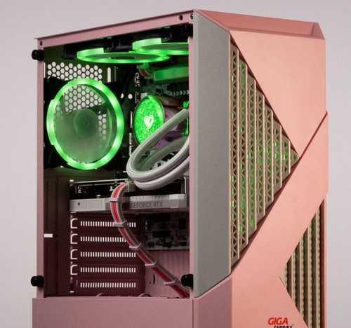 Игровой пк paladin315 RTX 3050 8GB NEW Ryzen 5 2600 Evesky firerose F3-A pink