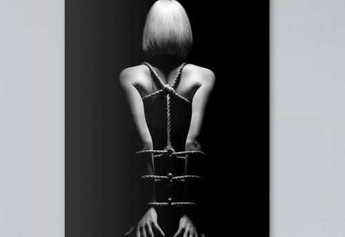 Интерьерная картина Nude Woman bondage Бондаж Дева