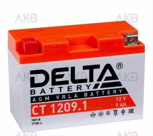 Аккумулятор для мотоцикла Delta CT 1209.1 9Ач 115А