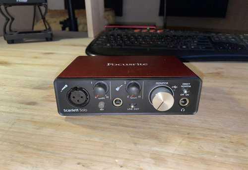 Focusrite Scarlett Solo 2nd Gen