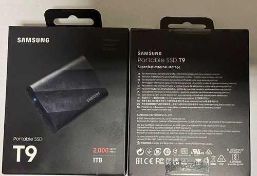 Samsung T9 1TB (Новые, В наличии)