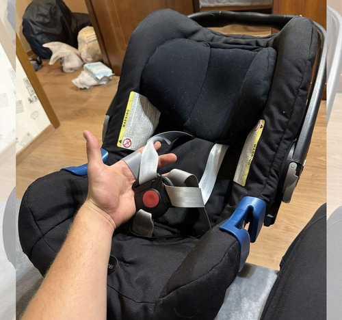 Автолюлька britax romer с базой изофикс
