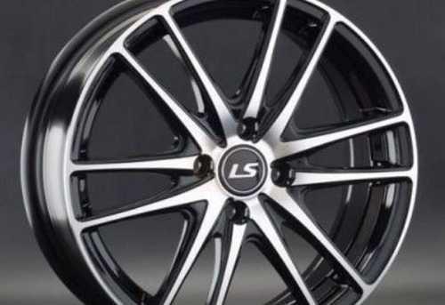 Новый литой диск LS R16 4x100 ET50 D54,1 LS362 BKF