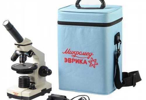 Микроскоп Микромед школьный Эврика 40х-1280х
