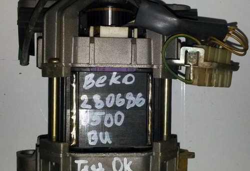 Двигатель (мотор) бу Сма Beko WKD 23580T зам. 7302