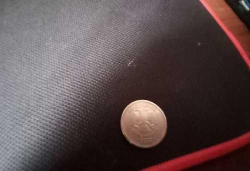 Монета 5 рублей 2008 года спмд