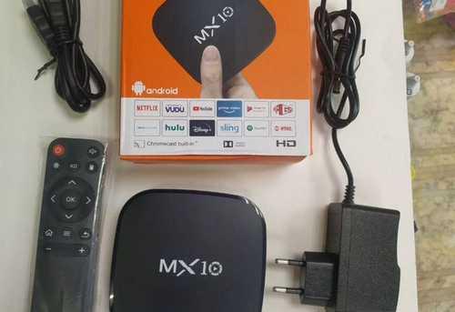Смарт приставка TV BOX MX10s 2*16G прошитая