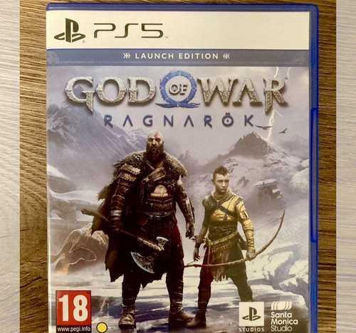 God of War Ragnarok PS5 диск