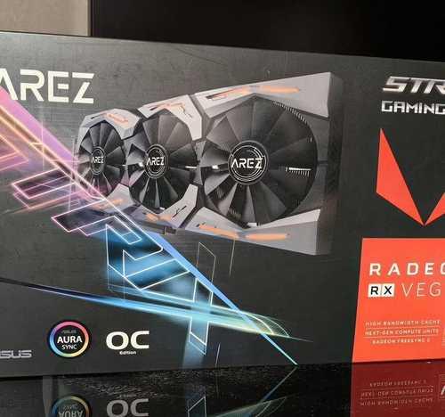 Видеокарта vega 56 asus arez