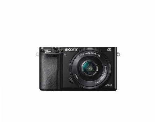 Sony Alpha A6000 kit 16-50mm черный