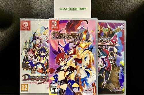 Игры серии Disgaea Switch