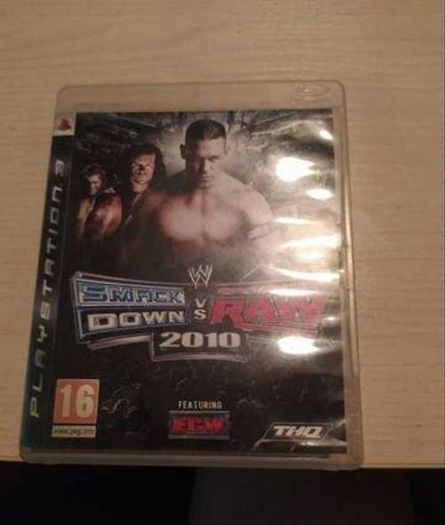 Видеоигра WWE SmackDown vs Raw 2010 (PS3)