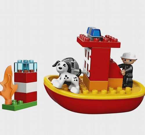 Конструктор lego duplo 10591 Пожарный катер