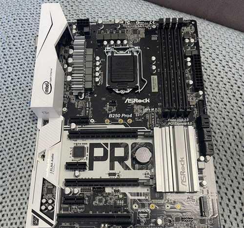 Материнская плата Asrock b250 pro4 1151