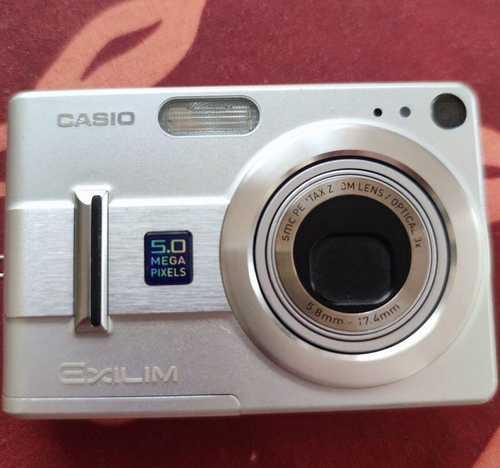 Цифровой фотоаппарат casio exilim ex-z55