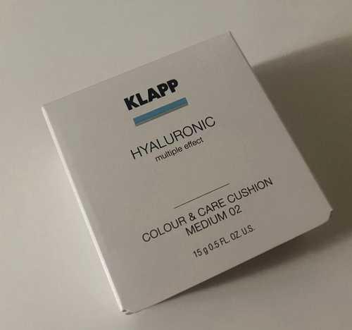 Новый кушон Klapp Hyaluronic medium 02