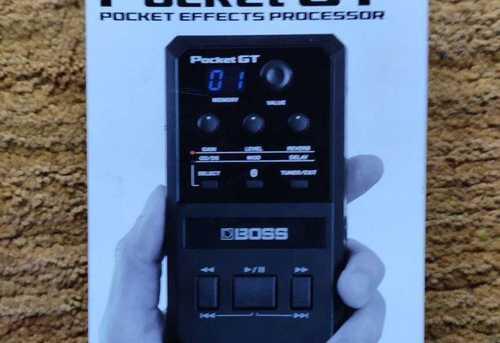 Новый Boss Pocket GT гитарный процессор