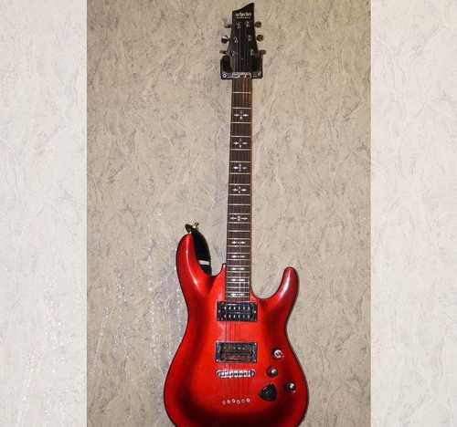 Электрогитара Schecter Omen 6 Red (хамбакер Besson