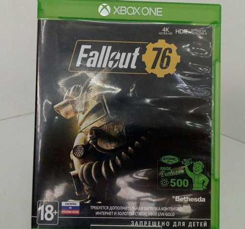 Игровые диски. Xbox One Fallout 76