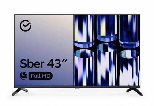 43"(108 см) Телевизор LED Sber SDX-43F2120B черный