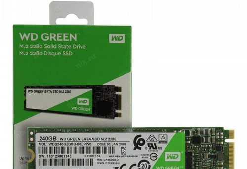 240 гб SSD M.2 накопитель WD Green WDS240G2G0B