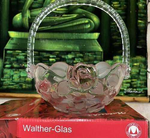 Ваза конфетница Walther glas, Германия