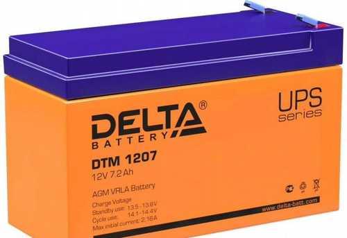 DTM1207 Свинцово-кислотный герметичный Delta