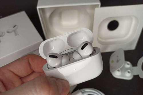 Беспроводные наушники airpods pro с шумоподавление