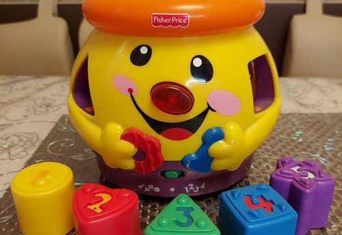 Музыкальный горшочек-сортер fisher price