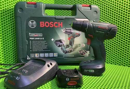 Шуруповерт bosch psr 1440 li 2