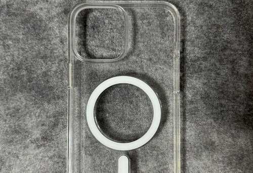 Чехол iPhone 13 pro max Clear Case MagSafe