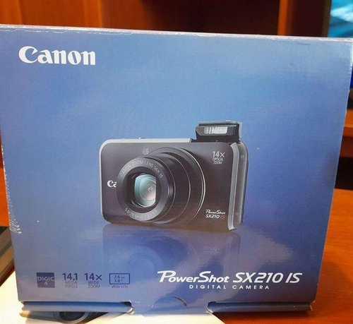 Фотоаппарат Canon SX210 lS