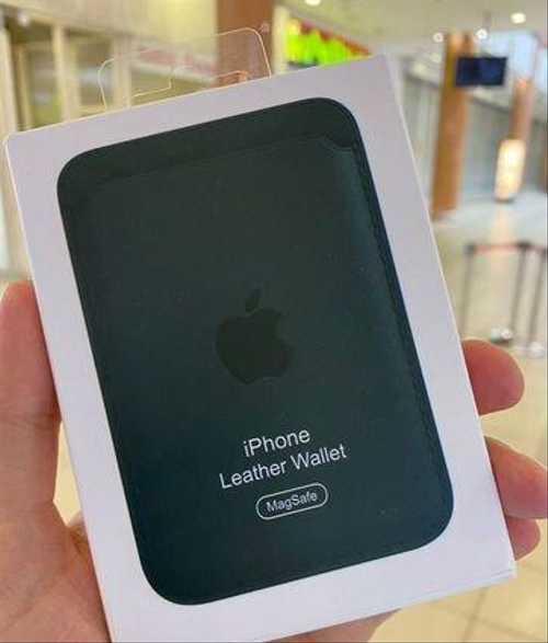 Кардхолдер MagSafe Wallet для Apple iPhone Green