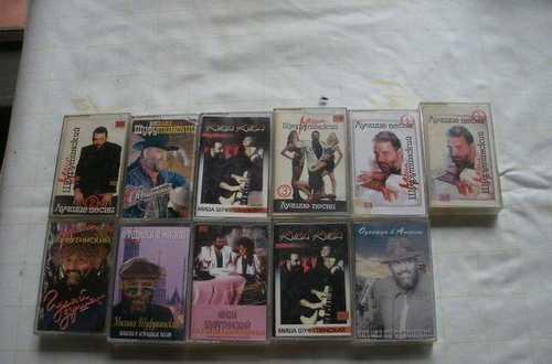 Аудиокассеты 80-90 годы