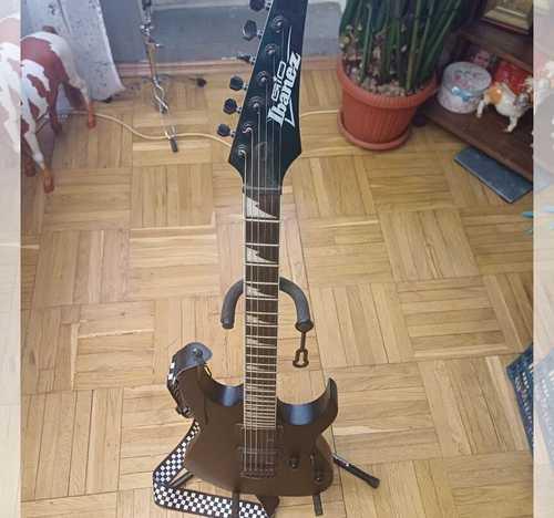 Электрогитара ibanez gio grg121dx bkf black flat