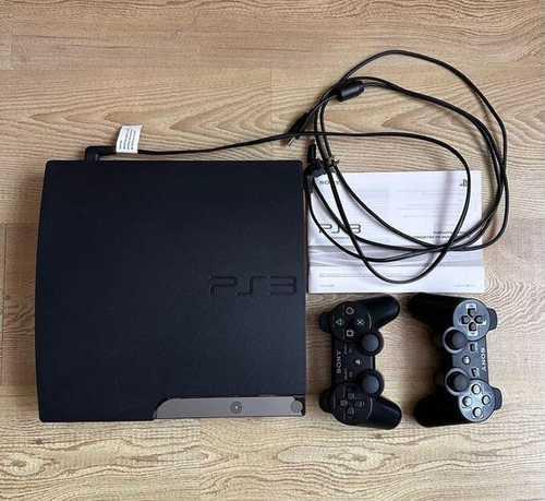 PS3 Sony Playstation 3 Slim 320Гб (прошитая)
