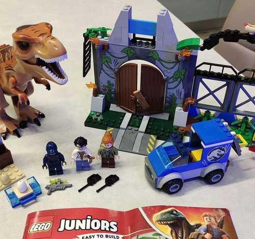 Lego Juniors 10758, Lego Jurassic world 75928