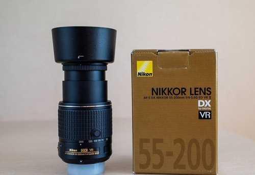 Nikon DX AF-S 55-200mm 1:4-5.6GII ED VR II