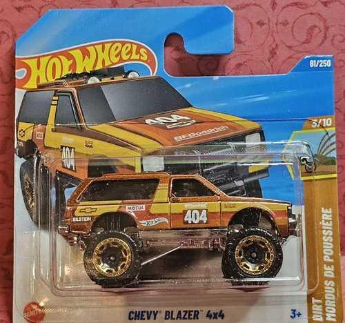 Hot wheels chevy blazer 4x4 хот вилс шеви шевроле