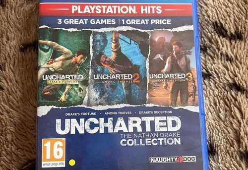 Игра PS4 Uncharted The Nathan Drake collection