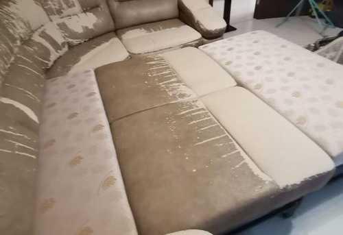 Продам угловой модульный диван бу