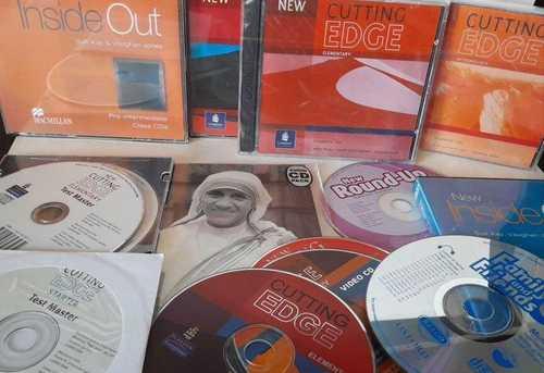 Английский язык учебные DVD и CD диски цена за все