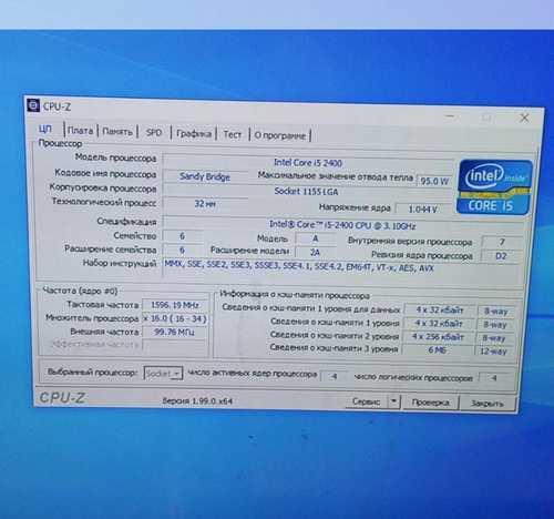 Процессор intel core i5 2400