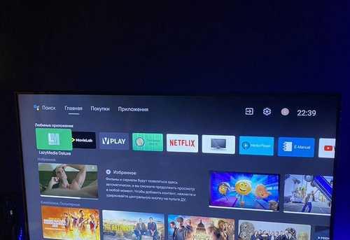 Телевизор SMART tv 55 дюймов 4к