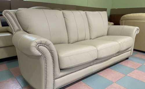 Итальянский кожаный диван-кровать, premium