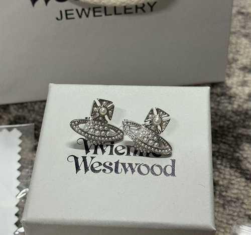 Серьги вивьен Vivienne Westwood