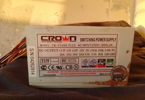 Crown cm-ps400 блок питания