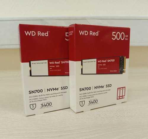 SSD WD Red SN700 500GB M.2 2280 NWMe WDS500G1R0C