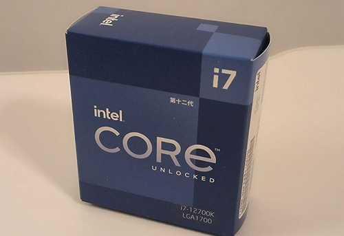 Процессор Intel i7 12700K