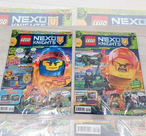 Lego nexo knights журналы